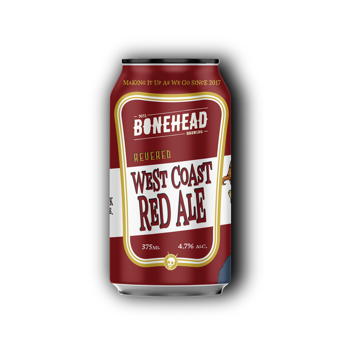 Revered - West Coast Red Ale – Bonehead Brewing